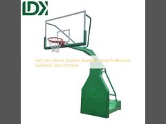 Hot Sale Lifetime Outdoor Basketball Hoop Professional Basketball Stand Portable