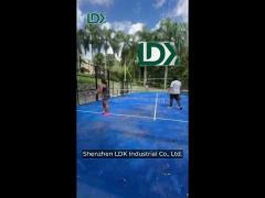 custom padel racket court 20m x 10m  padel sports equipment