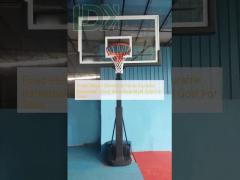 Pallone da basket di altezza fissa Pallone da basket resistente Pallone da basket nero Pallone da basket in vendita