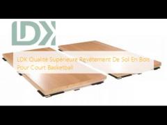 LDK Qualité Supérieure Revêtement De Sol En Bois Pour Basketbalbaan