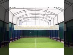 LDK Hot Sale Multifunctional Padel Tennis Court Padel Court With Electric Removable Roof Super Panoramic Padel Court