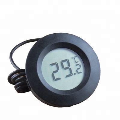 China TL8038 Round Shape Digital Thermometer With External Sensor for Egg Incubator, Reptile for sale