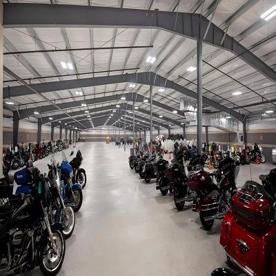 China Prefab Steel Structure Building For Warehouse Factory Industrial Shed Corrosion Resistant for sale
