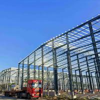 China Prefabricated Steel Structure Building Q355B Q235B for Modular Construction Infrastructure Projects for sale