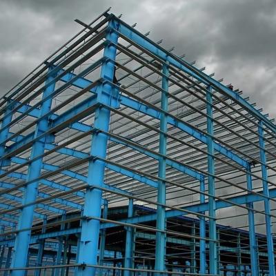 China Q355b Steel Space Frame Workshop Steel Structure Prefab Steel Structure Portal Frame for sale