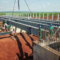 Quality Heavy Duty Welded Bent Metal Low Carbon Structure Transportation Project Steel for sale