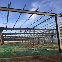 Quality Prefab Heavy Steel Structure Building For Office Hotel With Welding Cutting for sale