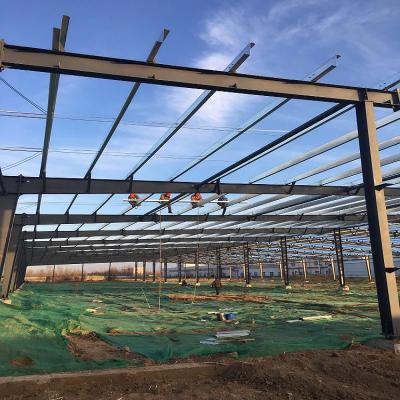 China Prefab Heavy Steel Structure Building For Office Hotel With Welding Cutting Services for sale