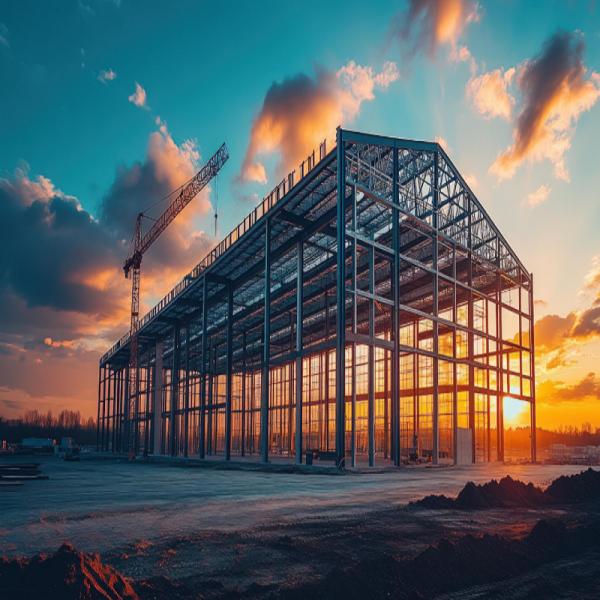 Quality Prefab Heavy Steel Structure Building For Office Hotel With Welding Cutting for sale