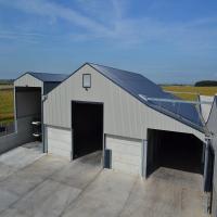 Quality Straw Shed Silage Pit Sheep Shed Pig Shed Grain Store Steel Farm Building for sale
