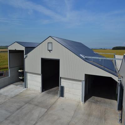 China Straw Shed Silage Pit Sheep Shed Pig Shed Grain Store 	Steel Farm Building Industrial for sale