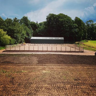China Prefab Steel Structure Farm Shed For Goat Sheep Chicken House Farm House Modern Traditional for sale