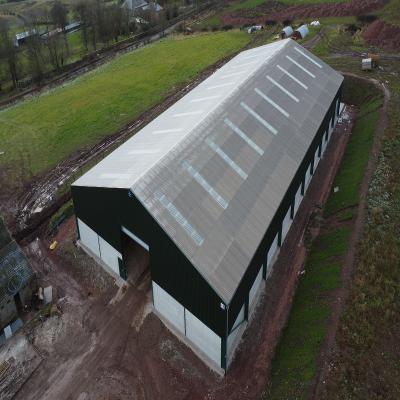 China Custom Industrial Facility Prefab Workshop Structure Steel Frame Garage Shed Building for sale