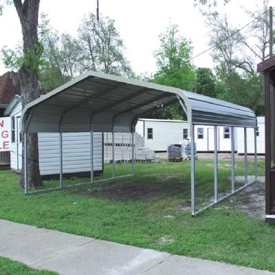 China Folding Prefabricate Galvanized Steel Canopy Carport Portable Truck Car Parking Canopy for sale