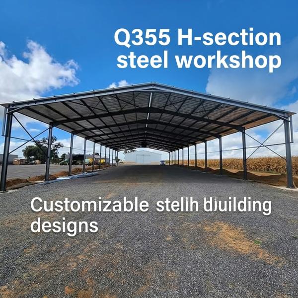 Quality Roll-up Door Type Heavy Duty Steel Structure Featuring Outer Inner Gutter Down Pipe Drainage System Durable Construction for sale