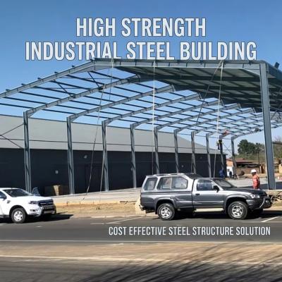 China ASTM A36 Carbon Steel Structure Building Seismic Resistant H Beam Frame Construction Workshop Peru for sale