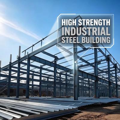 China Heavy Snow Load Steel Structure Workshop Building Cold Climate Design Insulated Frame Construction For Nordic Russia for sale