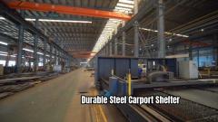 Steel Carport Garage Durable Shelter Easy Assembly