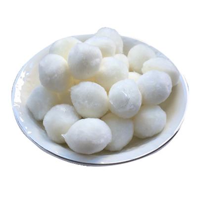 China Oily Waste Water Int Filter Material Ball Staple Fiber ,Size:30-50mm,Raw material: 100% polyerter,Colour:white for sale