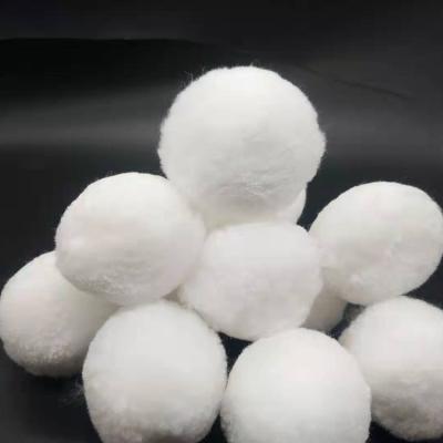 China Oil Waster Water Treatment Fiber Ball, Size:30-50mm for sale