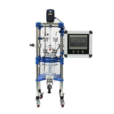 China 5L-30L PLC Glass Reactor for sale