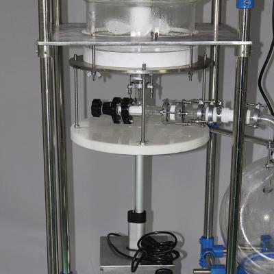 China Plant Extraction Borosilicate Glass Reactor , Double Jacketed Glass Reactor High Safety for sale