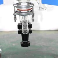 China Customizable Explosion Proof PTFE Material Jacketed Glass Reactor for New Material Synthesis for sale