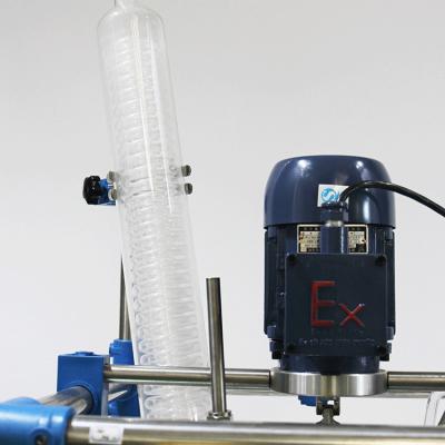Cina Doppio reattore di vetro rivestito dell'industria farmaceutica, cassaforte di vetro del reattore del laboratorio in vendita