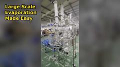 Large Rotary Evaporator for Pharma Labs