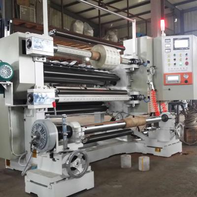 Κίνα Πλήρες αυτόματο Slitter Rewinder ρόλων καλύπτοντας ταινιών τεμνουσών μηχανών BOPP ταινιών υφασμάτων προς πώληση