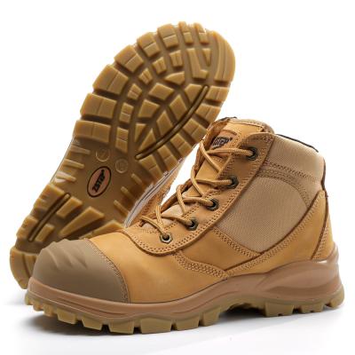 China Schuhen für den Bau von Mittelklassen Echtleder Teure Schuhen für schwere Arbeiten for sale