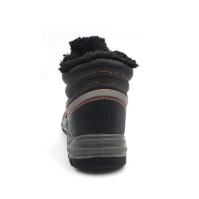 Cina Calzature di sicurezza invernali nere Scarpe impermeabili in lana resistenti in vendita