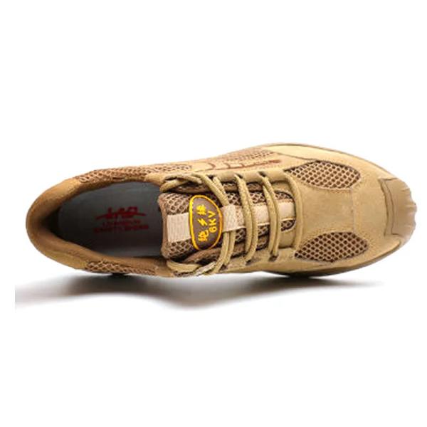 Quality 6kv Insulated Steel Toe Boots Alkali Resistance Acid Proof Safety Shoes Yellow for sale