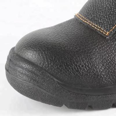 Cina Calzature di sicurezza senza pizzo da calzature da lavoro in cuoio da uomo in vendita