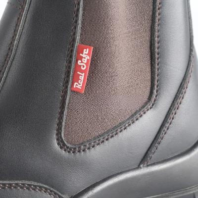 Cina Calzature a tacco alto resistenti all'olio / resistenti all'acqua Calzature da lavoro in pelle vera in vendita