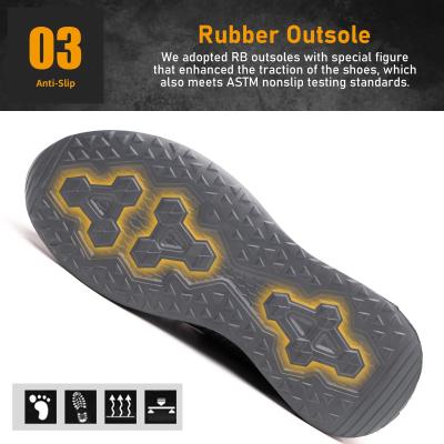 Cina Stoffa Uppe Confortevole Scarpe di sicurezza Antislip Scarpe di gomma leggere in vendita