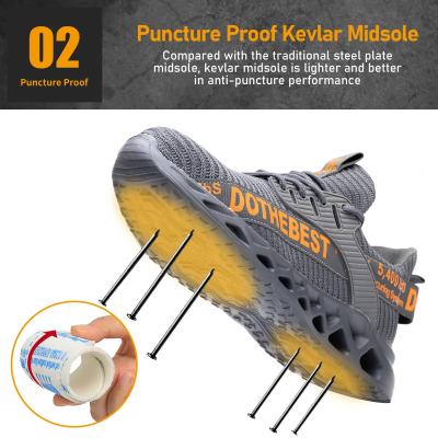 Cina Stoffa Uppe Confortevole Scarpe di sicurezza Antislip Scarpe di gomma leggere in vendita