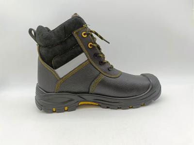 Cina Scarpe da lavoro a ghiaccio resistenti all'inverno Isolate Scarpe da lavoro in pelle marrone Scarpe da piedi in acciaio per uomini in vendita