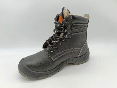 Cina Scarpe di sicurezza invernali marroni Scarpe da lavoro isolanti in acciaio resistenti allo scivolamento in vendita