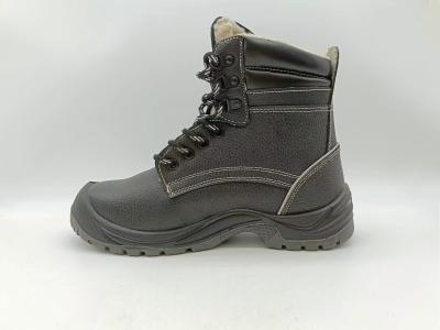 Cina Scarpe di sicurezza invernali marroni Scarpe da lavoro isolanti in acciaio resistenti allo scivolamento in vendita