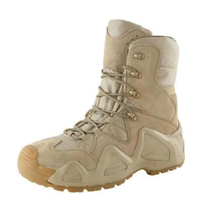 China High Top Tactical Boots Waterproof Hiking Botas Comfortable Desert Boots for sale