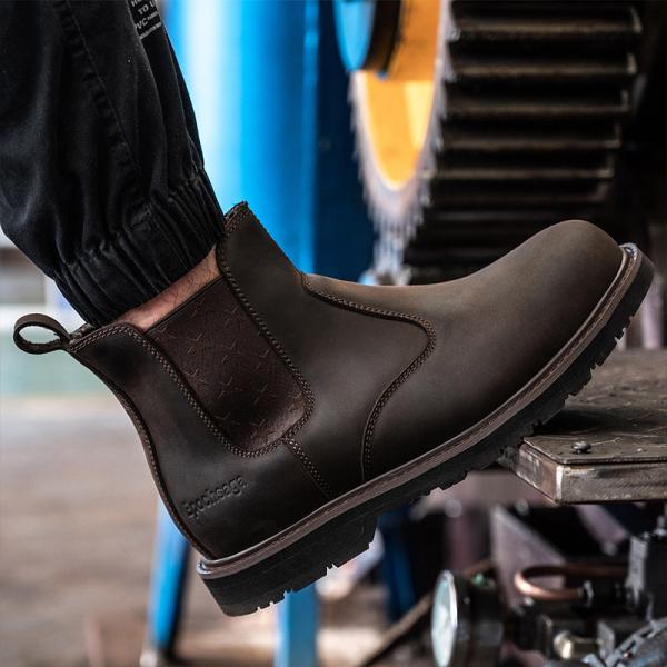 Quality Classic Round Toe Waterproof Woodland Chelsea Fashionable Work Footwear for sale