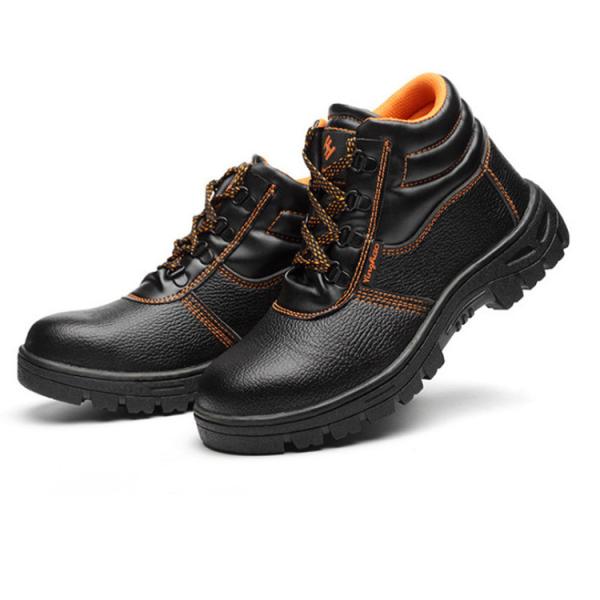 Quality Men Work Safety Shoes Boots With Steel Toe and Steel Anti slip for sale