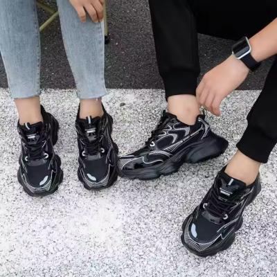 China Microfiber Flyknit Black Industrial Safety Shoes Unisex EVA Sole Work Shoes for sale
