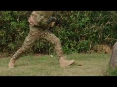 Duurzame militaire tactische laarzen Bruine wandelschoenen Gevechtsschoenen Ademhalend