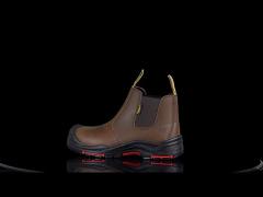 OEM Brown Genuine Leather Work Shoes Insulation Safety Shoes Kevlar Safety Boots Security Work Booots Pu+rubber Sole