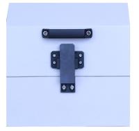 China Pneumatic Clamshell RF Shielding Box 80dB Isolation 900MHz to 60GHz for 5G WiFi Testing for sale