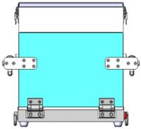 China 0.8-6GHz RF Shield Box EMI Shielded Enclosure 70dB Isolation for Wireless Testing for sale