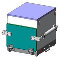 China 0.8-6GHz RF Shield Box EMI Shielded Enclosure 70dB Isolation for Wireless Testing for sale