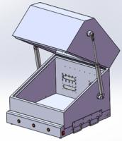 China Rustproof RF Shielded Enclosure 5G Cellular EMC Test Box 0.5-6GHz 80dB Isolation for sale